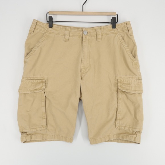 True Religion | Shorts | True Religion Cargo Shorts Mens 33 Beige Flap ...